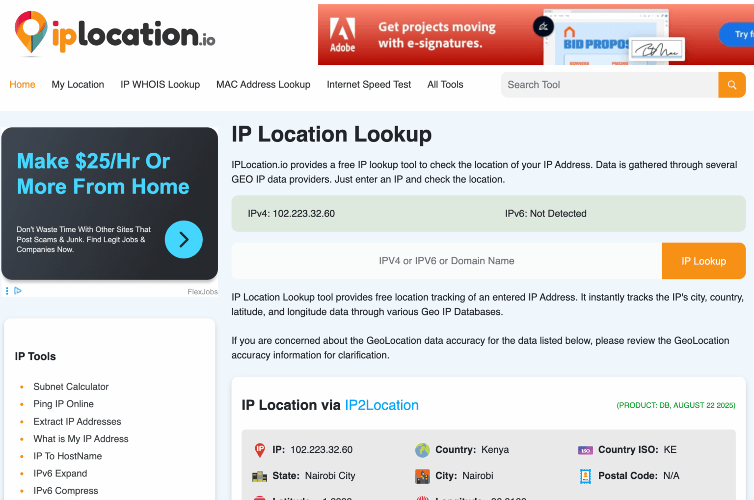 Best Whoer.net Competitors and Alternatives for IP Lookup